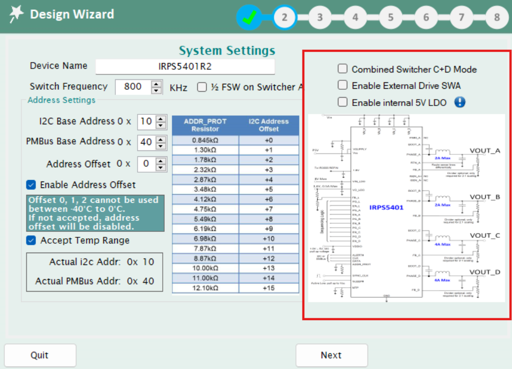Creating configuration file for IRPS5401 PMIC - Infineon Developer Community