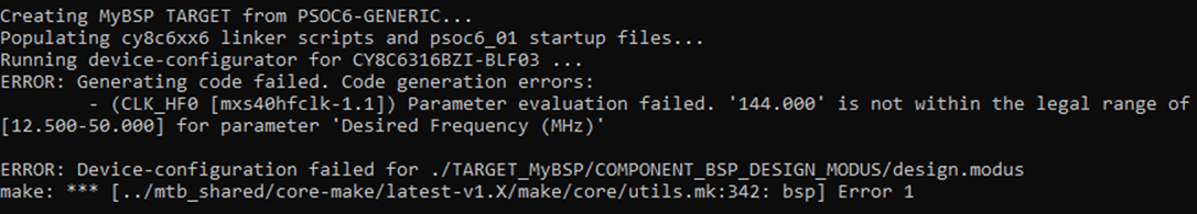 Custom BSP using ModusToolbox™ software 2.2 to 2.4 - Infineon Developer Community