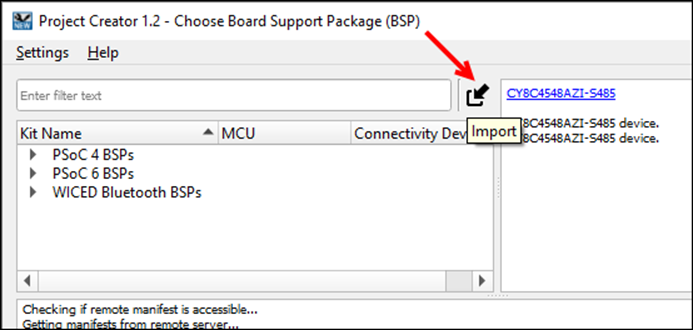 Custom BSP using ModusToolbox™ software 2.2 to 2.4 - Infineon Developer Community