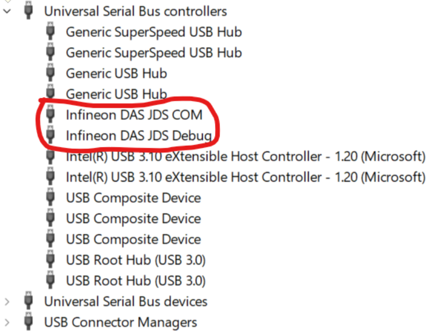 XMC4000系列使用miniWiggler烧录的一些注意事项 - Infineon Developer Community