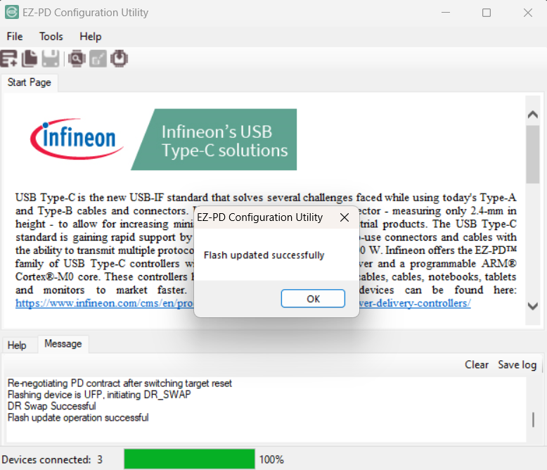 How to program CCG7SC or CCG7DC using CC lines? - Infineon Developer ...