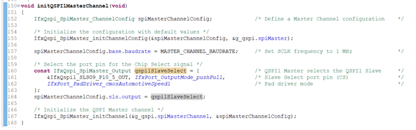 Configuring AURIX™ 2G SPI code example to work for... - Infineon ...