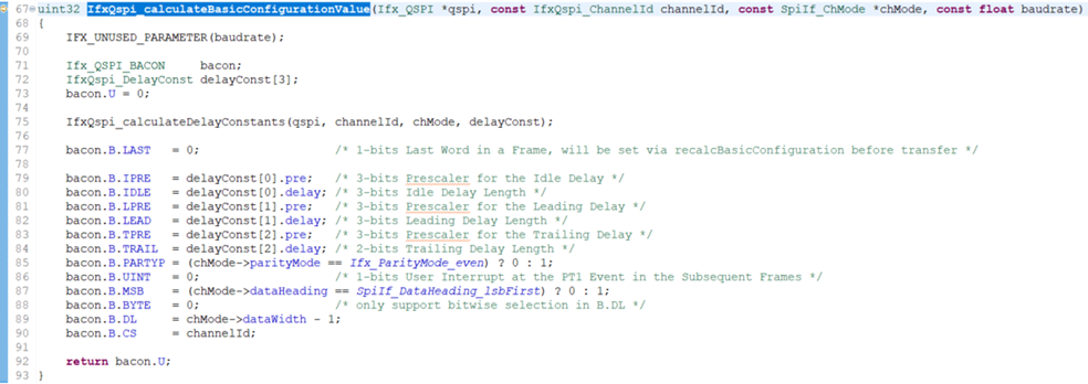 Configuring AURIX™ 2G SPI code example to work for... - Infineon Developer Community