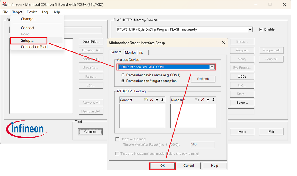 利用Memtool进行TC3xx Flash读写保护测试 - Infineon Developer Community