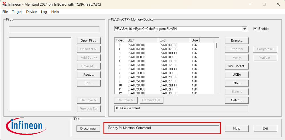 利用Memtool进行TC3xx Flash读写保护测试 - Infineon Developer Community