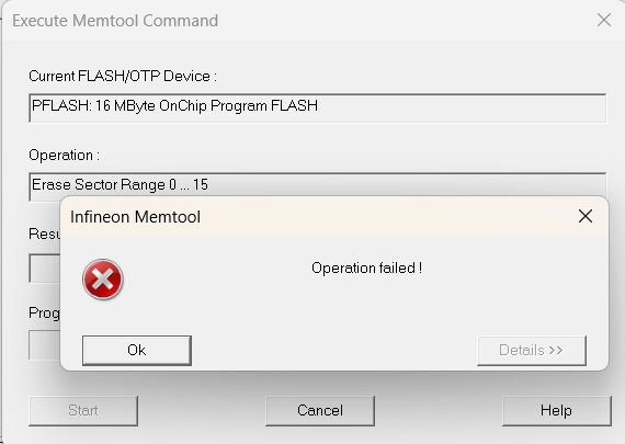 利用Memtool进行TC3xx Flash读写保护测试 - Infineon Developer Community