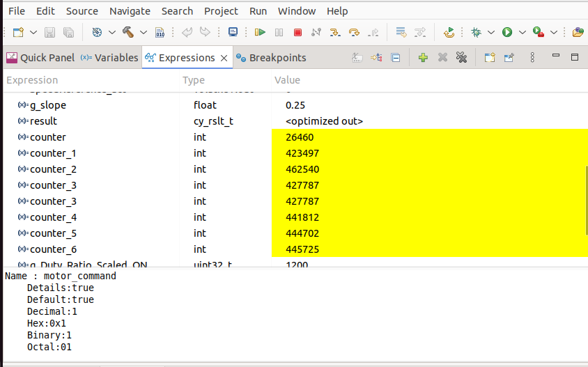 Eclipse - ModusToolbox™ -Live Expressions 无法正常工作 - Infineon Developer ...