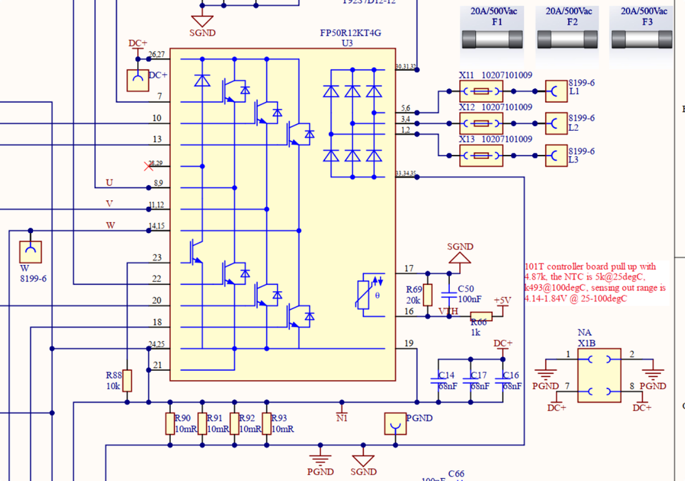 已解決：關於IGBT模組整流之後PGND與控制地SGND相連 - Infineon Developer Community
