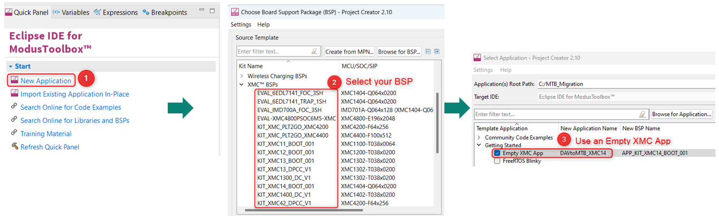 Migrate DAVE™ XMC™ projects to ModusToolbox™ - Infineon Developer Community