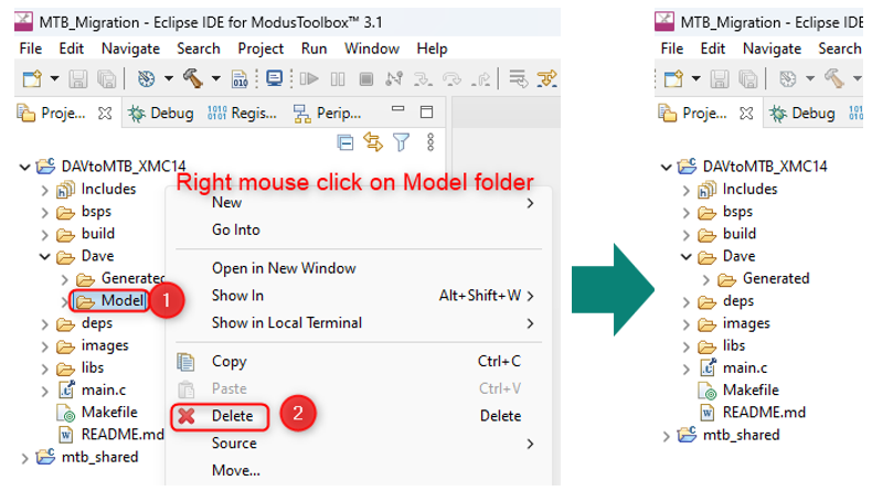 Migrate DAVE™ XMC™ projects to ModusToolbox™ - Infineon Developer Community