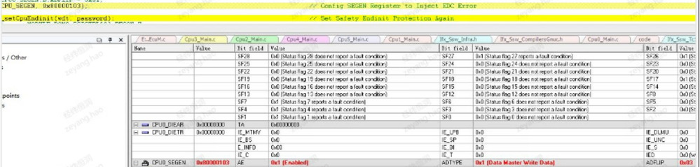 SRI Bus EDC Read Phase Error Injection - Infineon Developer Community