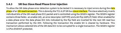 SRI Bus EDC Read Phase Error Injection - Infineon Developer Community