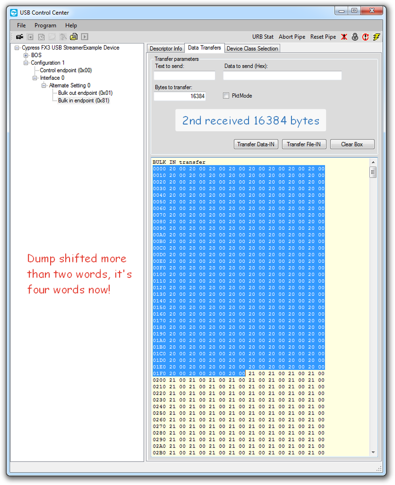 Solved Fx3 Data Lost During Dma Transfer Infineon Developer Community