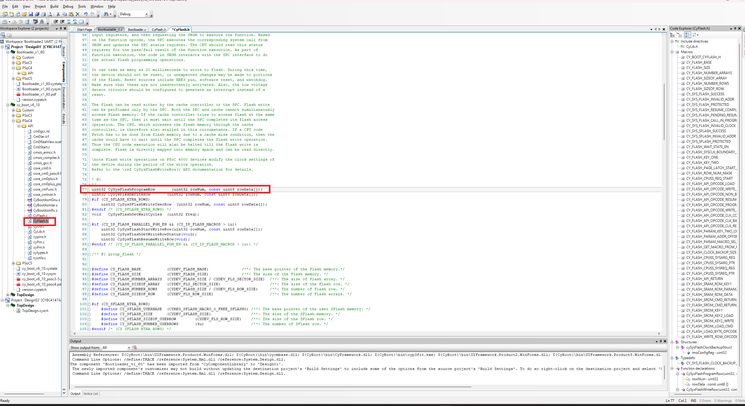 PSOC4 Flash Row 的Erase和 Program分割技巧 - Infineon Developer Community