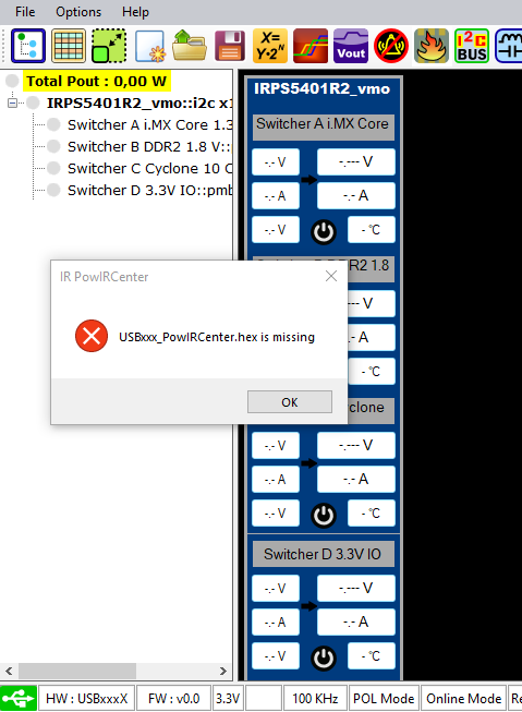 USB005 and PowIRCenter GUI – Frequently Asked Ques... - Infineon ...