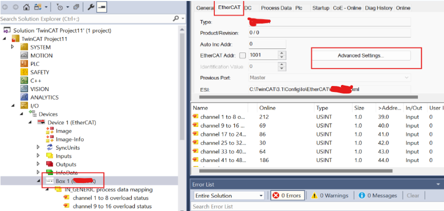 申请到新的vendor ID之后如何进行EtherCAT的相关配置 - Infineon Developer Community