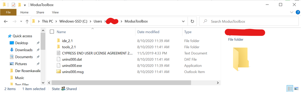 Solved New Modustoolbox Install Build Of A Previous Pro Infineon