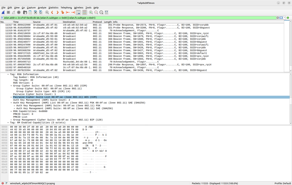 已解决: 如何在 CYW43455-sdio.bin 固件中启用 group_cipher = TKIP - Infineon ...