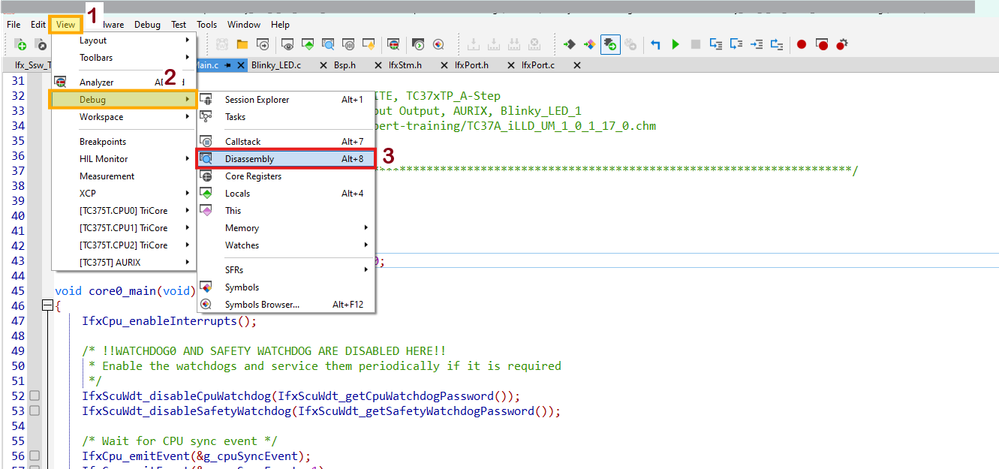 AURIX™ MCU: Debugging with WinIDEA in AURIX™ devel... - Infineon ...