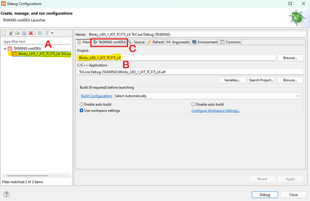 AURIX™ MCU: Debugging with WinIDEA in AURIX™ devel... - Infineon Developer Community