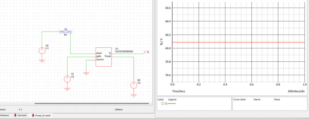 Solved: MOSFET junction temperature simulation in LTspice - Infineon ...