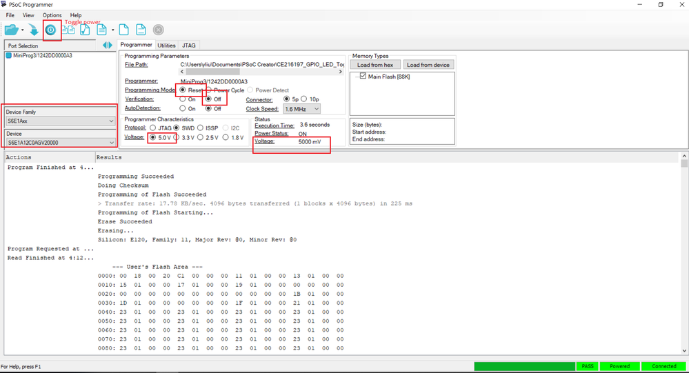 Solved: FM0 with Miniprog3 - Infineon Developer Community