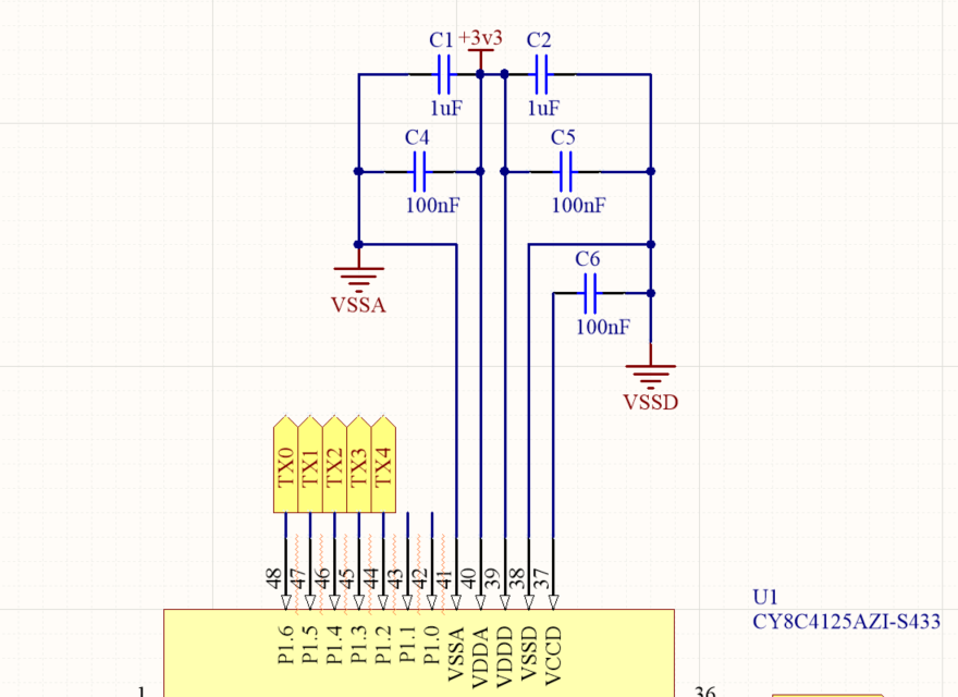 Solved: VCCD with Capsense - Infineon Developer Community