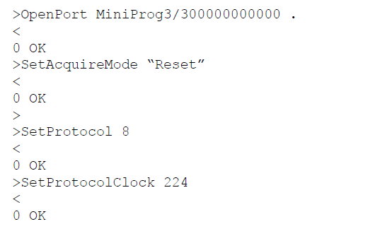 Solved: use custom app button on miniprog4 for programatio... - Infineon Developer Community