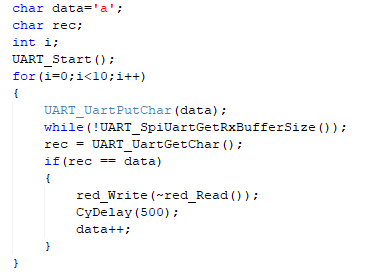 Solved: Having Errors Reading UART TX straight to RX - Infineon Developer Community