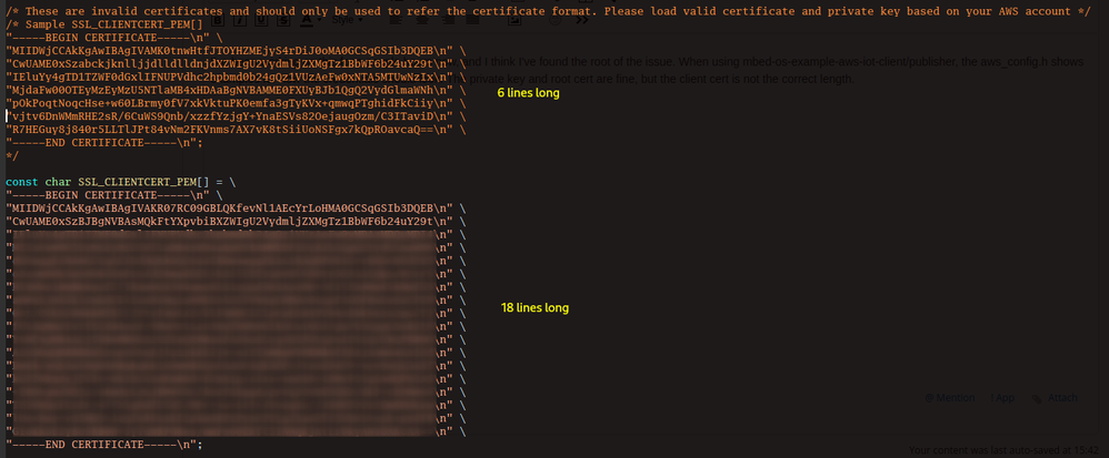 Solved Cannot Connect To Aws Iot Using Mbed Example Infineon