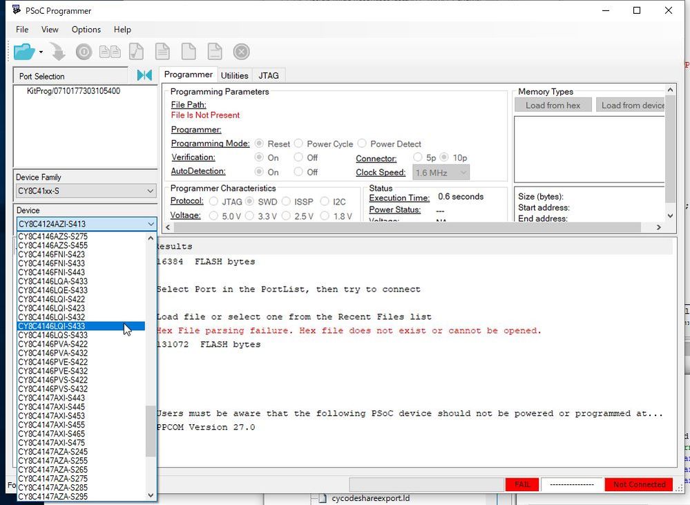 TSoC トラ技基板用 KitProg のファームウェアアップデートについて - Infineon Developer Community