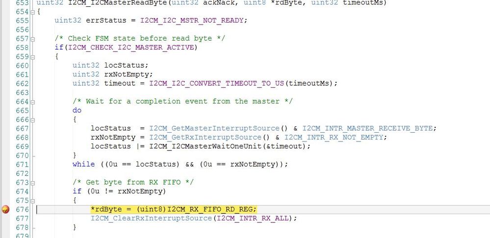 Solved: PSoC4200L I2C_Master issue - Infineon Developer Community