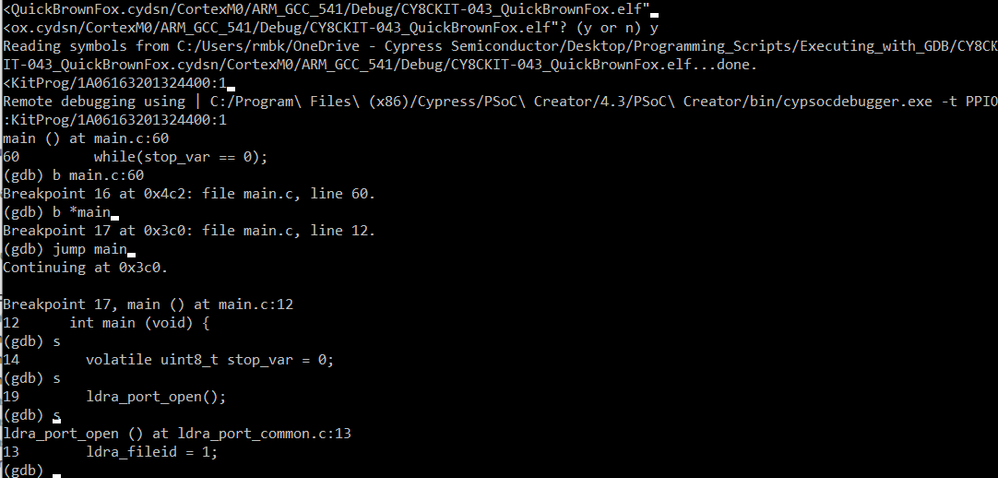 Solved: How to program a PSoC 4 via the command line - Infineon ...