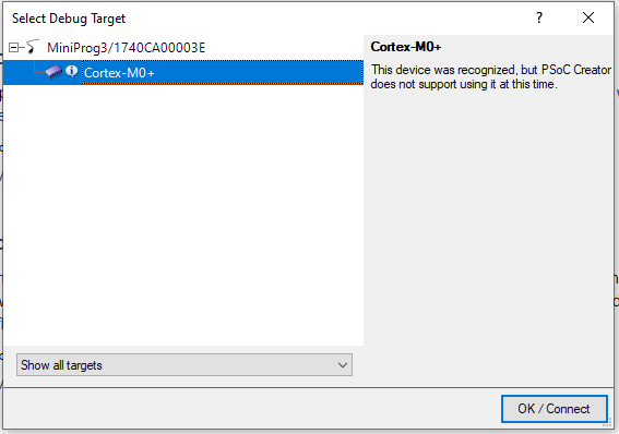 Solved: FM0 with Miniprog3 - Infineon Developer Community