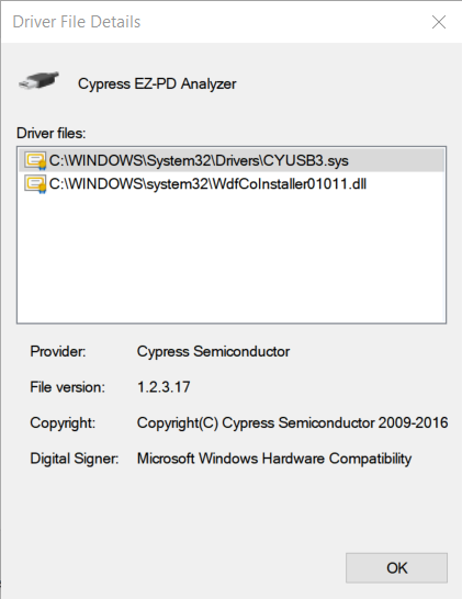 Solved: CY4500: Device detected in EZ-PD but can't update ...