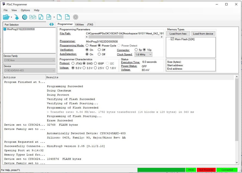 Solved: using a Psoc 4 Custom board running on 5V wiil not ...