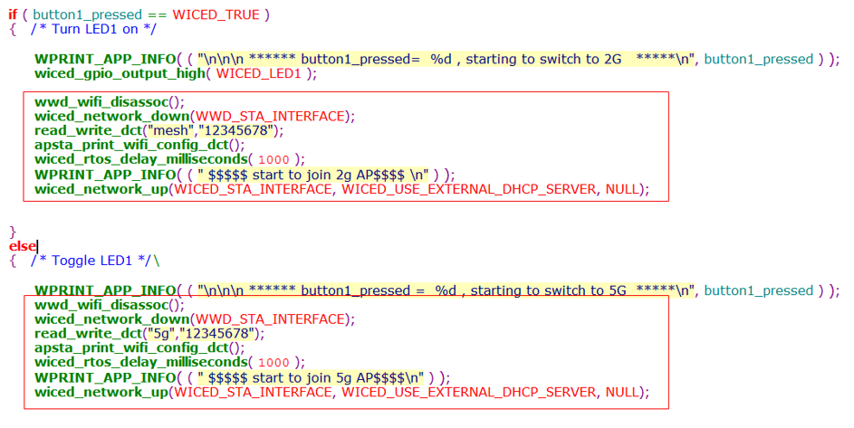 How to switch AP connection in an application - Infineon Developer ...