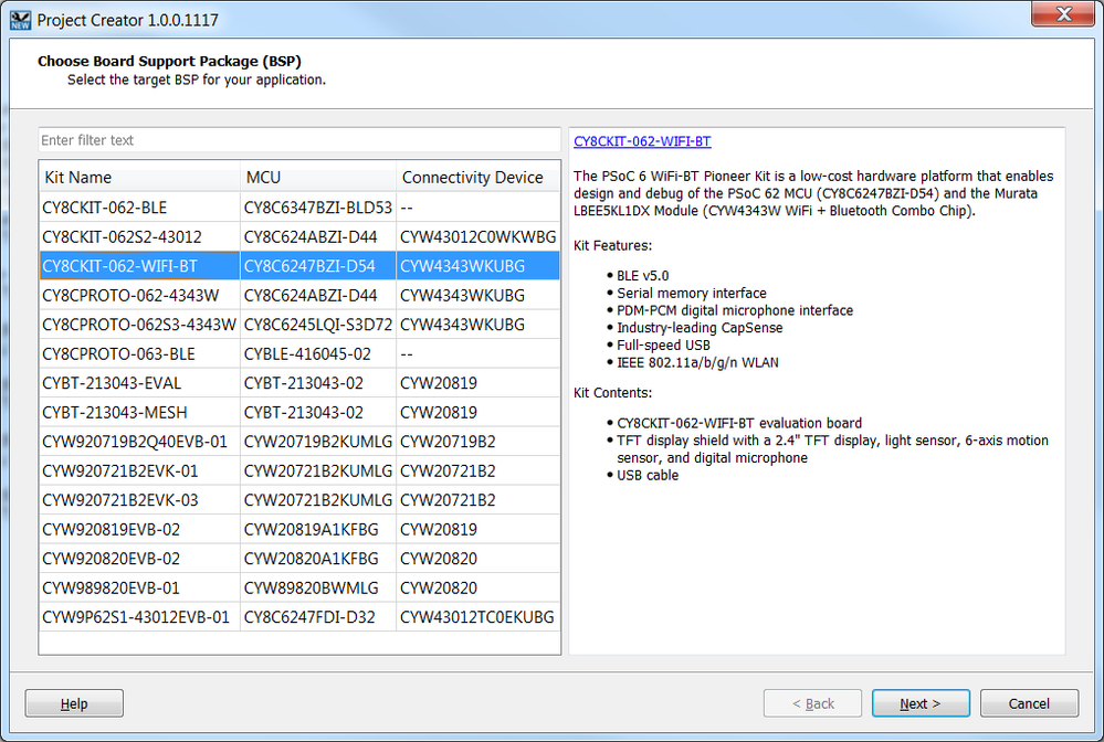 My Second Modustoolbox 20 Project Infineon Developer Community