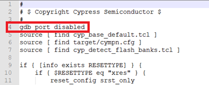 Ports Used by ModusToolbox and Cypress Programmer ... - Infineon ...