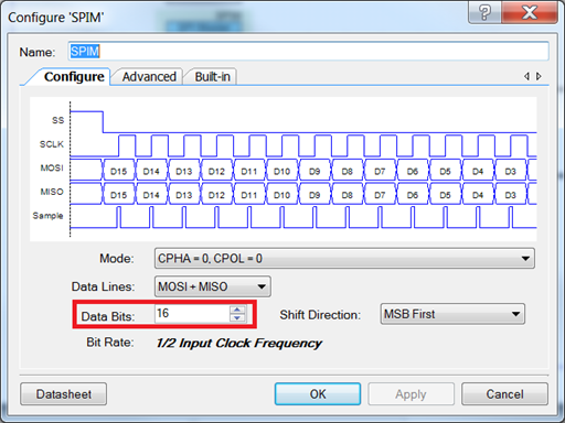 PSoC 3/5LP SPI-DMA 16-bit Operation – KBA223730 - Infineon Developer ...