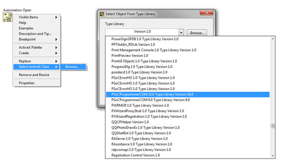 Programming with KitProg2/MiniProg3 Using LabVIEW™
