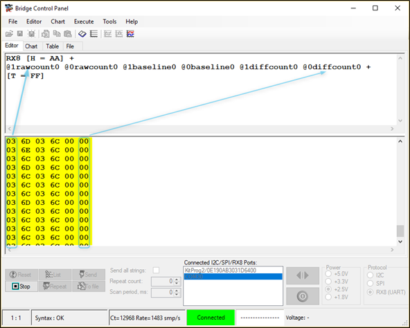 CapSense Sensor Monitoring and Logging through UAR... - Infineon Developer Community