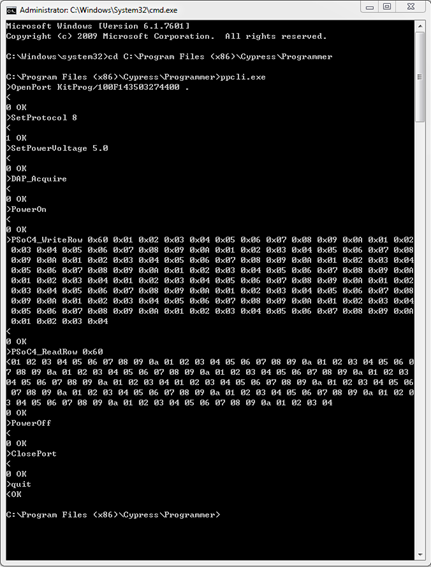 通过CLI向PSoC 4的用户闪存区域写数据 – KBA218846 - Infineon Developer Community