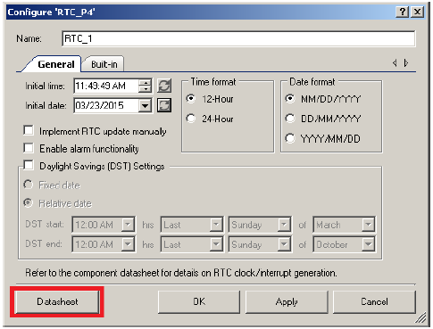 PSoC 4 の リアルタイムクロック (RTC) - Community Translated (... - Infineon Developer Community