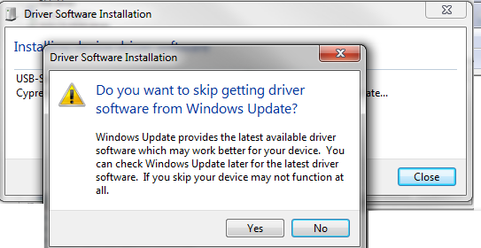 Binding A Usb Serial Device To A Microsoft® Cdc Driver