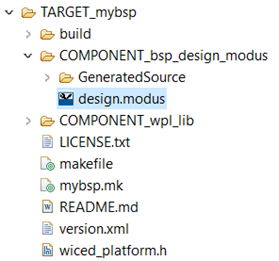 Creating custom BSPs in ModusToolbox