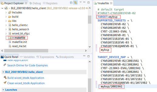 Creating custom BSPs in ModusToolbox