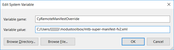 Offloading the Manifest Files of ModusToolbox - KB... - Infineon ...