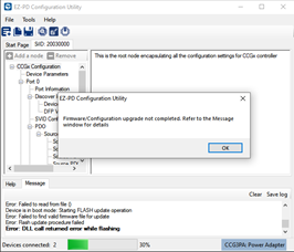 Common Errors while Programming CCG3PA using EZ-PD... - Infineon ...