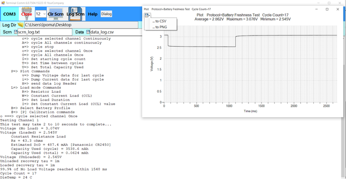 Solved: How to import PSoC data (displayed on LCD) to exce ...